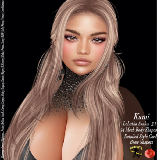Second Life Marketplace - UpBeatZ:MegaPack:Kami Shape LeL Avalon Head